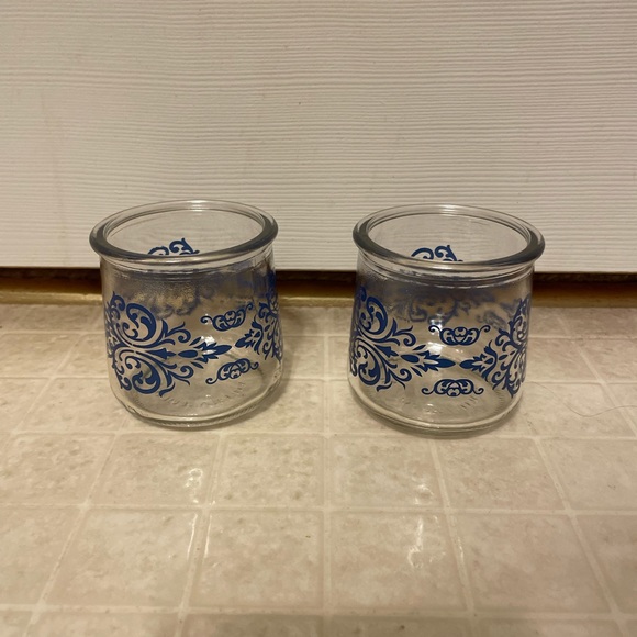Accents | Vintage Baroque Pattern Glass Jars | Poshmark